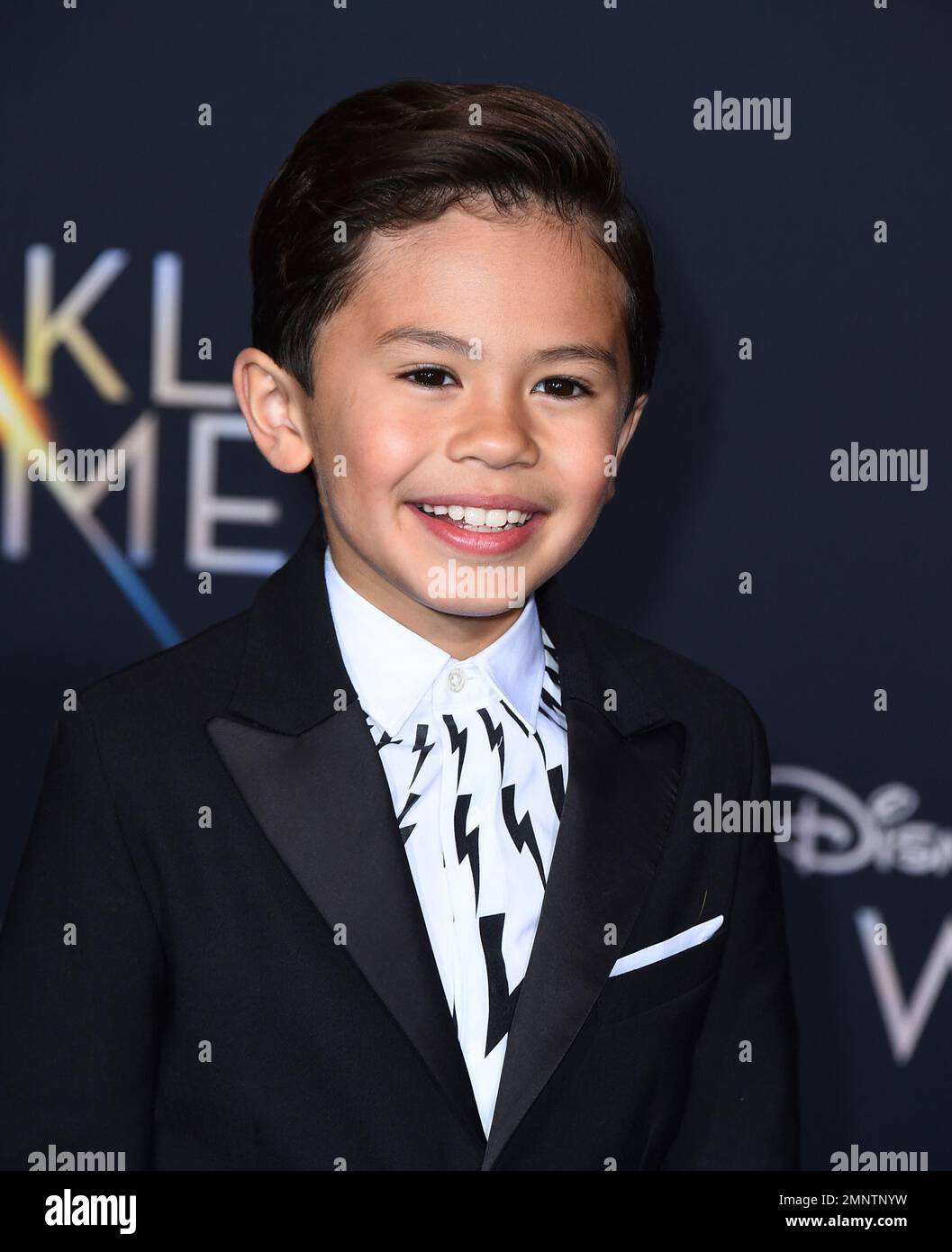Deric McCabe arrives at the world premiere of "A Wrinkle in Time" at ...