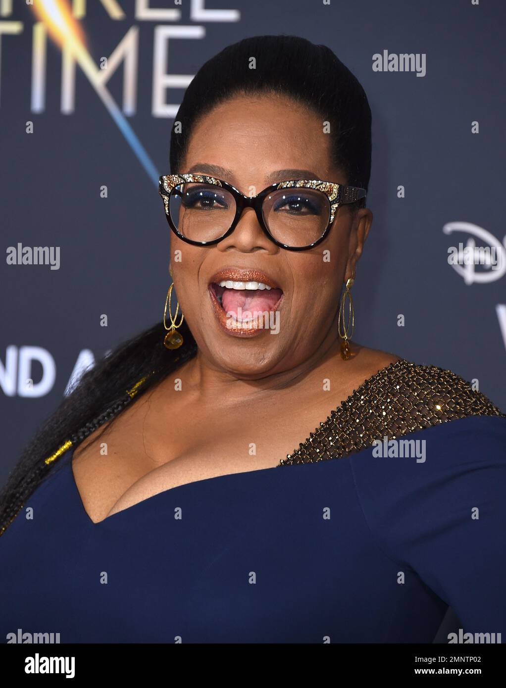Oprah Winfrey arrives at the world premiere of "A Wrinkle in Time" at ...