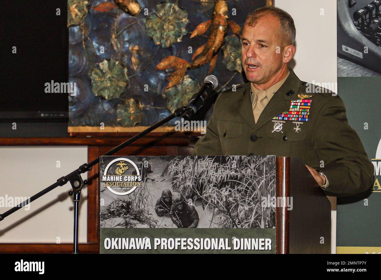U.S. Marine Corps Brig. Gen. James Wellons, deputy commander of United ...