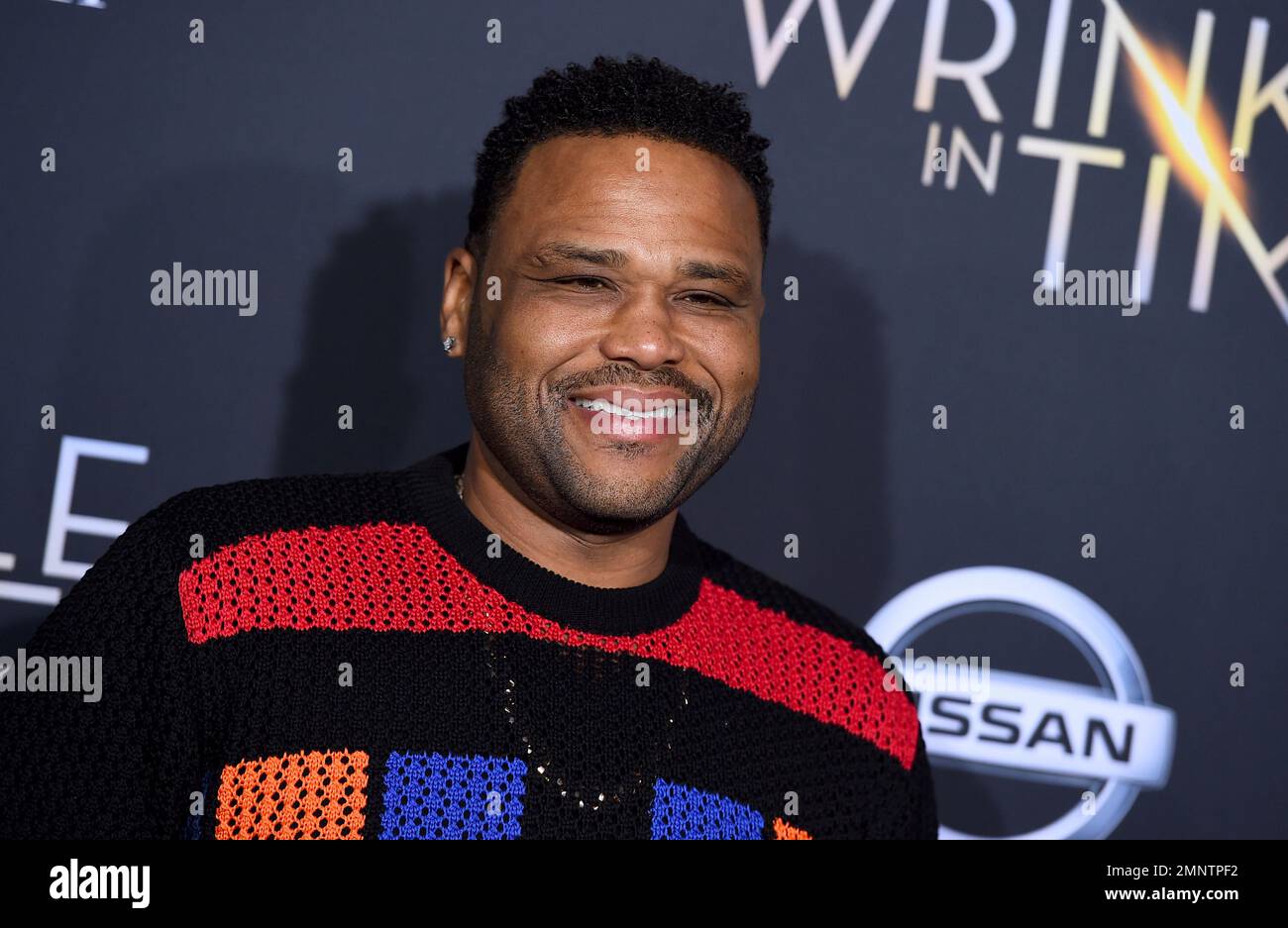 Anthony Anderson arrives at the world premiere of "A Wrinkle in Time ...
