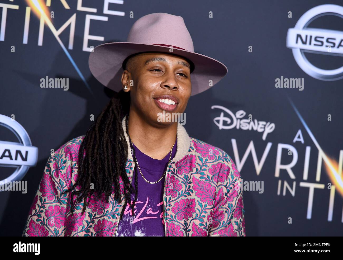 Lena Waithe arrives at the world premiere of "A Wrinkle in Time" at the ...