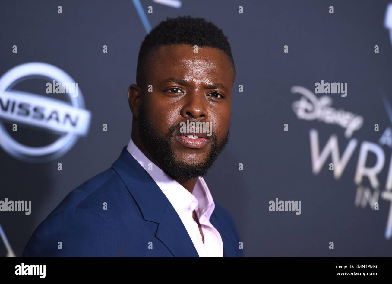 Winston Duke arrives at the world premiere of "A Wrinkle in Time" at ...