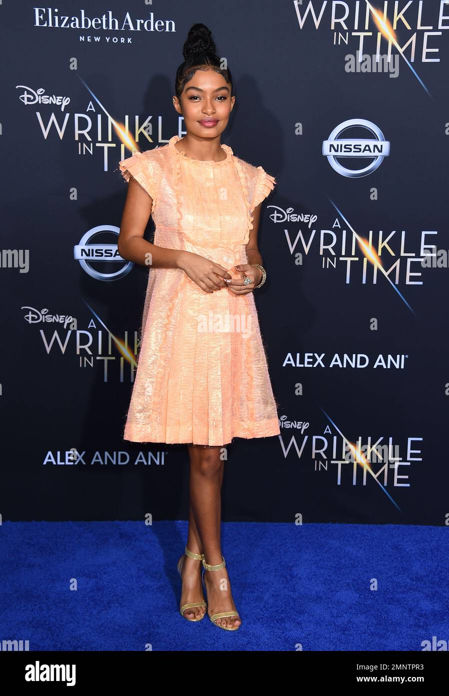 Yara Shahidi arrives at the world premiere of "A Wrinkle in Time" at ...