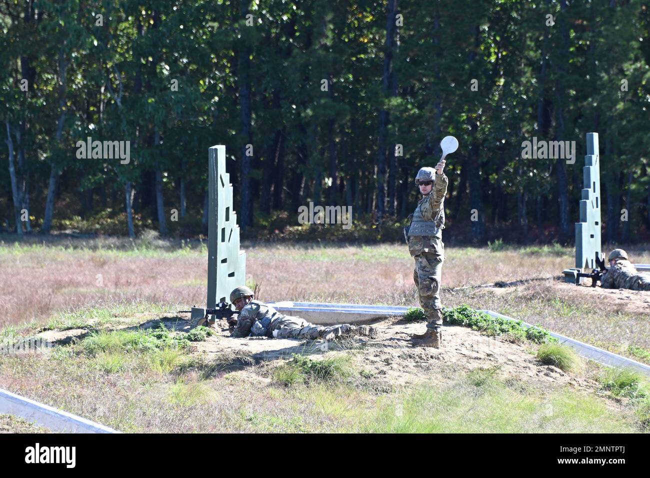The soldiers from the 104th Engineer Battalion are at the Fort Dix ...