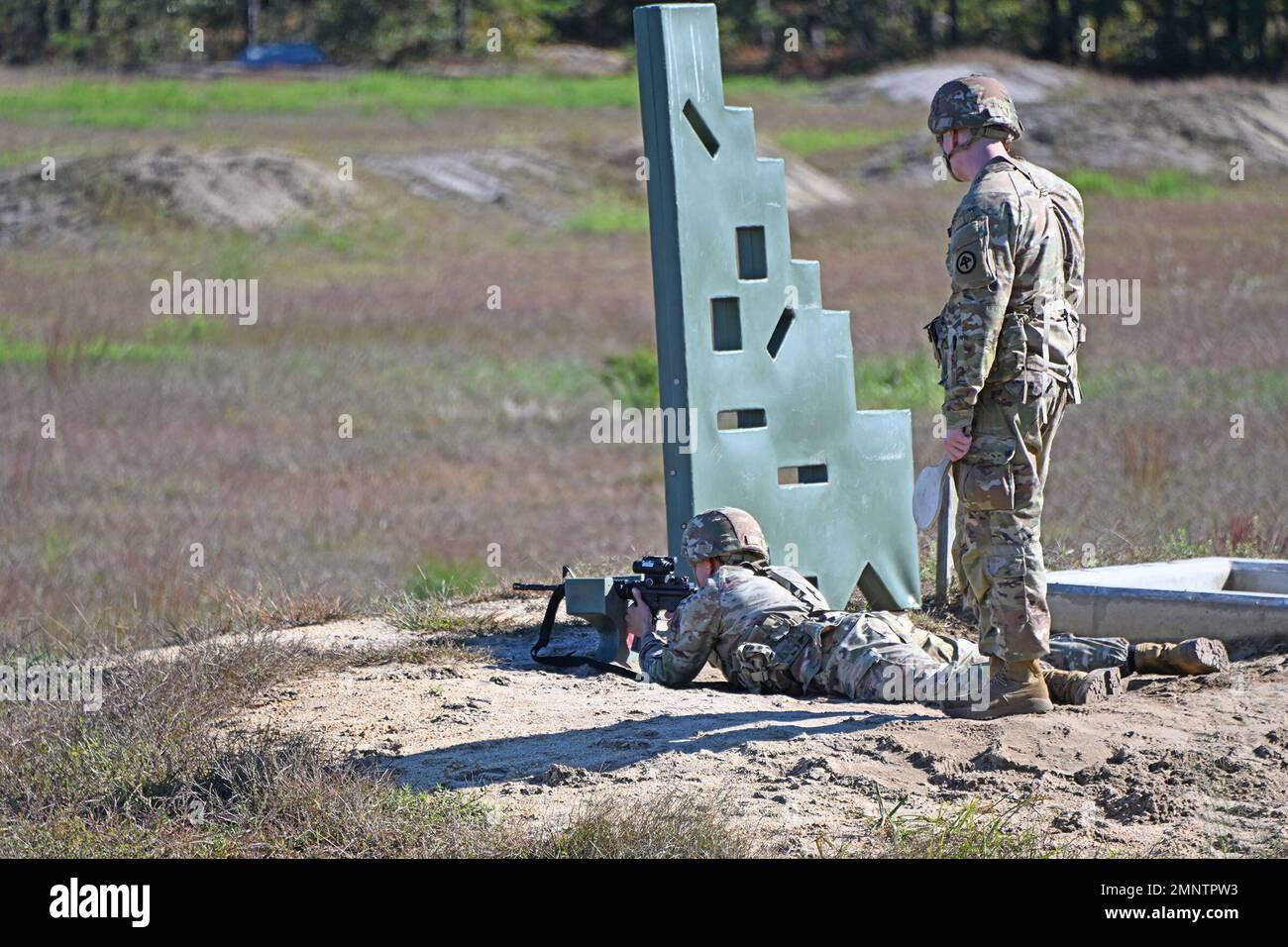The soldiers from the 104th Engineer Battalion are at the Fort Dix ...