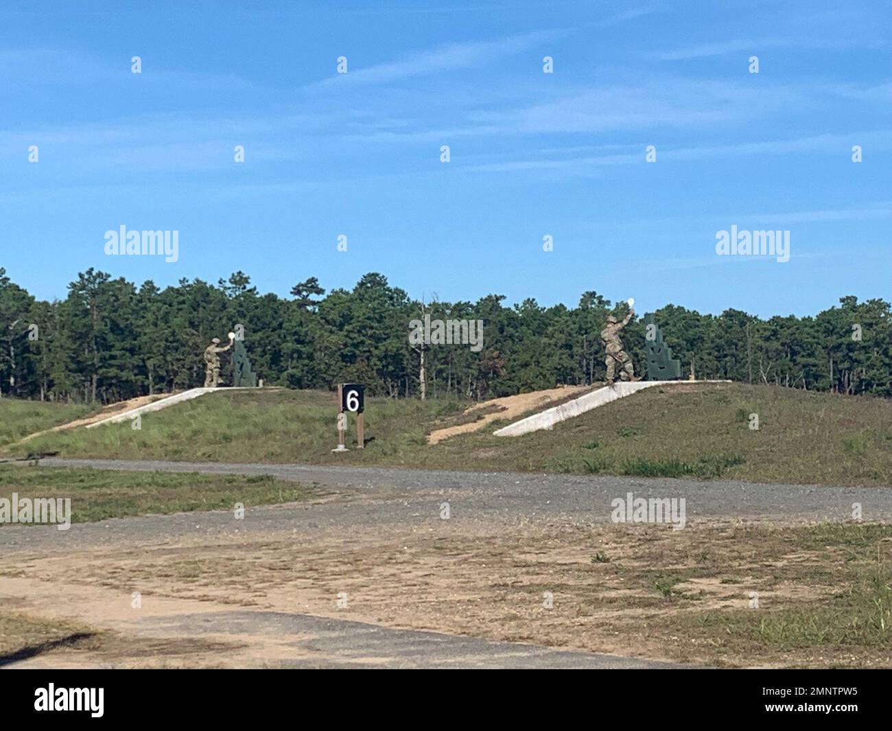 The soldiers from the 104th Engineer Battalion are at the Fort Dix ...