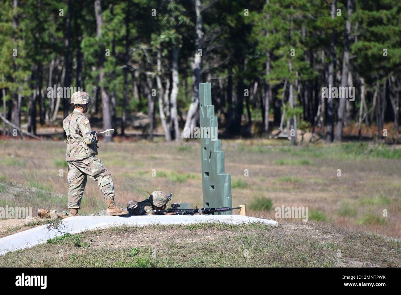 The soldiers from the 104th Engineer Battalion are at the Fort Dix ...