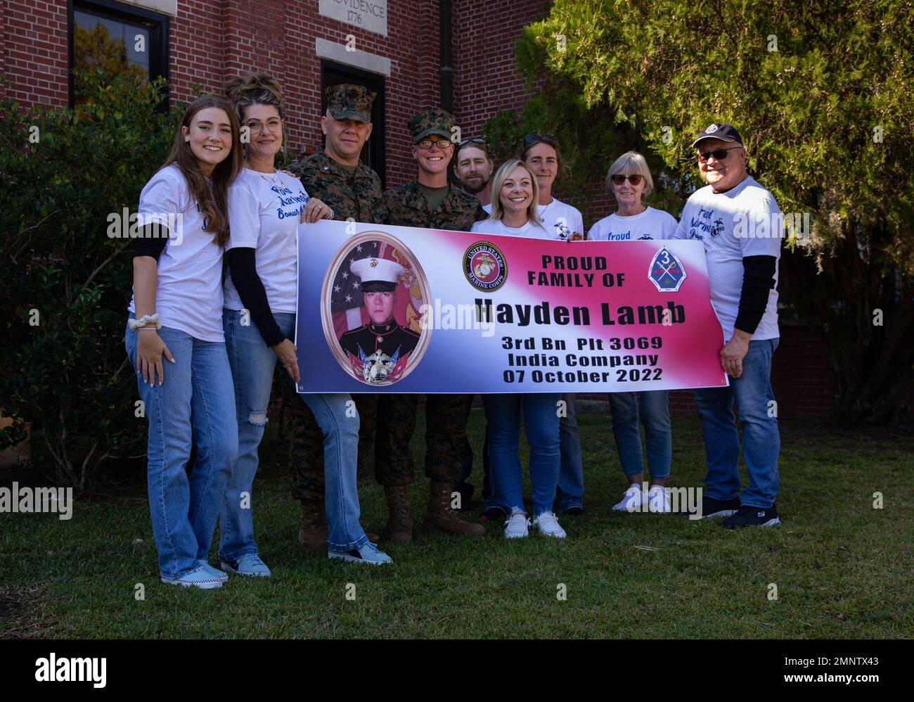 U.S. Marine Corps Lt. Col. Matthew A. Lamb, Recruit Training Regiment ...