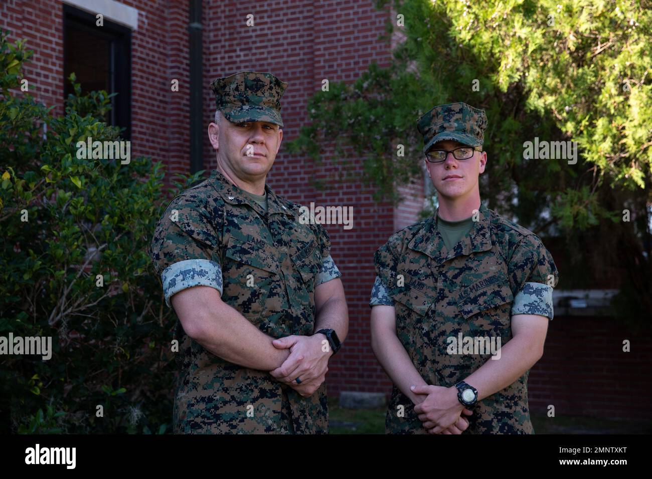 U.S. Marine Corps Lt. Col. Matthew A. Lamb, Recruit Training Regiment ...