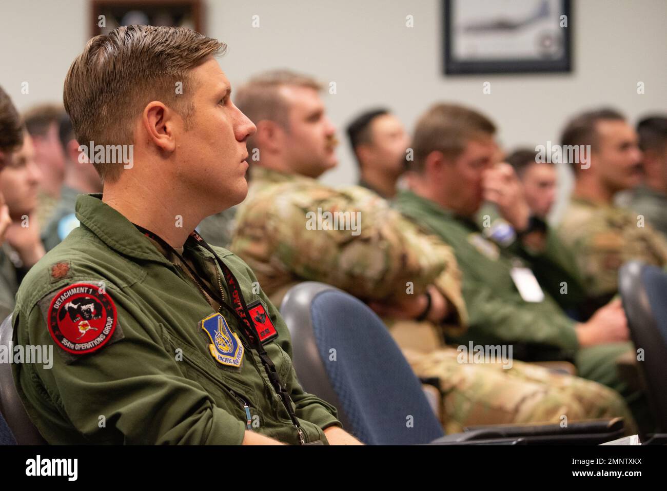 U.S. Air Force Maj. Gregory Weigel, assistant director of operations ...