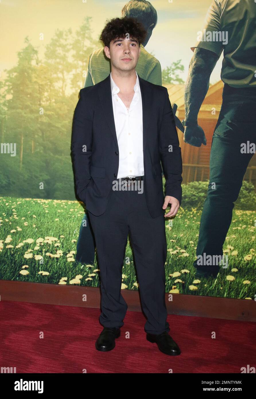 New York, NY, USA. 30th Jan, 2023. Mack Harrison at the NY premiere of ...