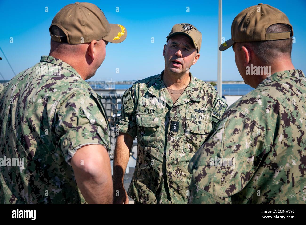 NAVAL STATION MAYPORT, Fla. (Oct. 6, 2022) - Vice Adm. Jim Kilby ...