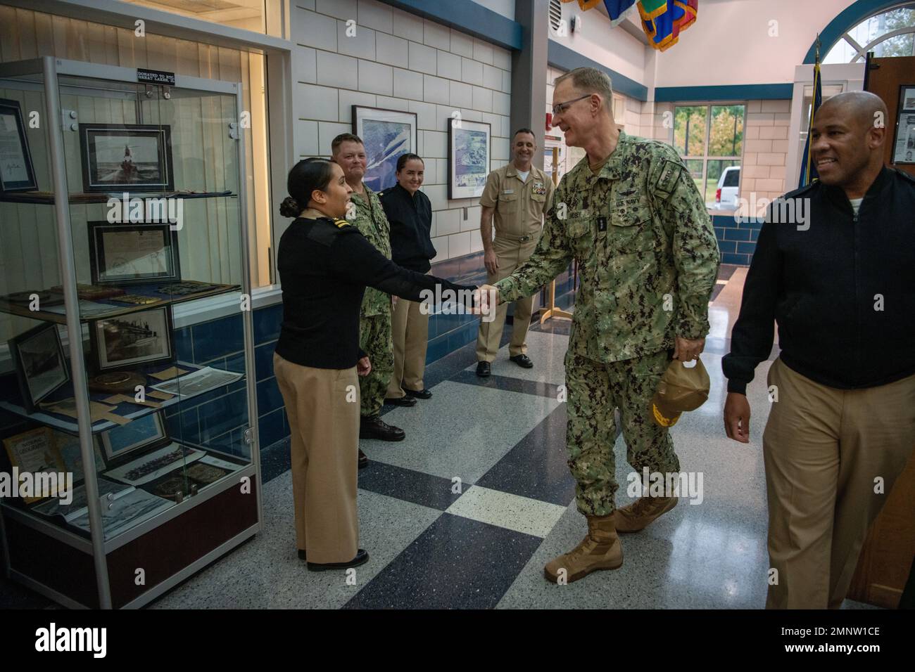 Vice Admiral Yancy B. Lindsey, commander, Navy Installations Command ...