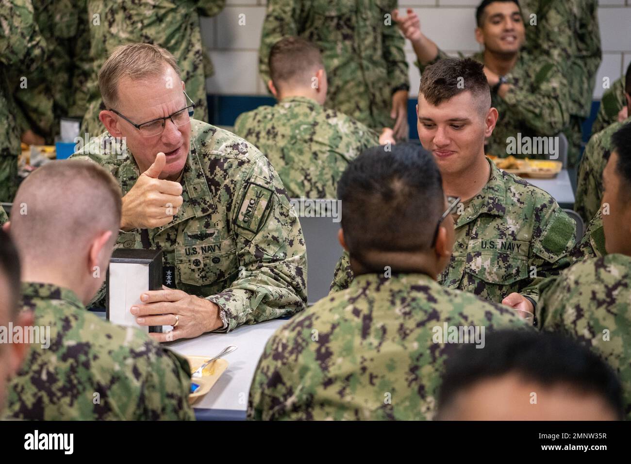 GREAT LAKES, Ill. (Oct. 06, 2022) Vice Adm. Yancy B. Lindsey, commander ...