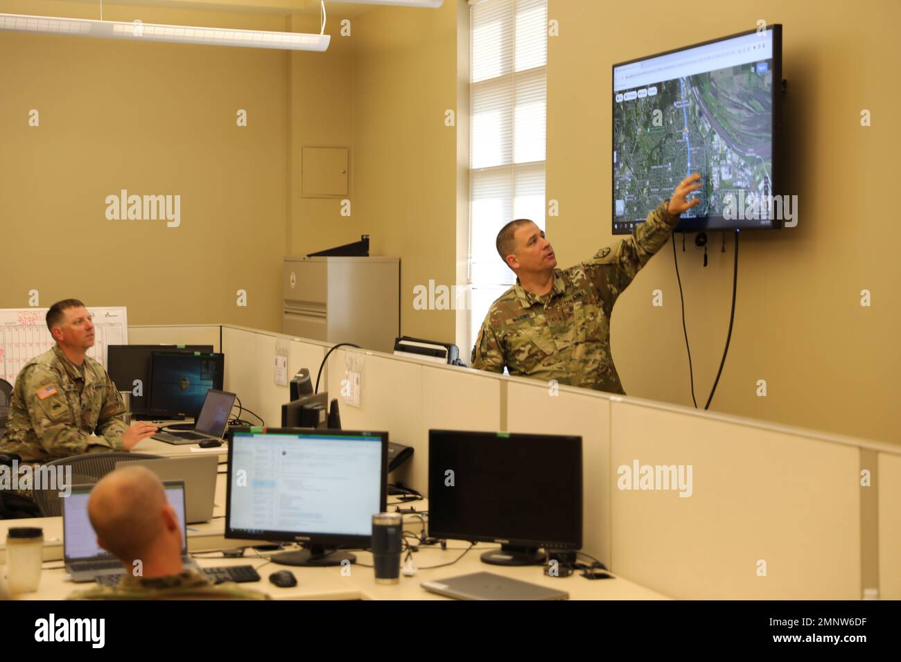 U.S. Army Chief Warrant Officer Thomas Riggins, a property book officer ...