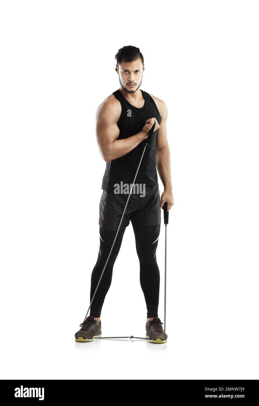 Resistance band fitness sport Cut Out Stock Images & Pictures - Alamy
