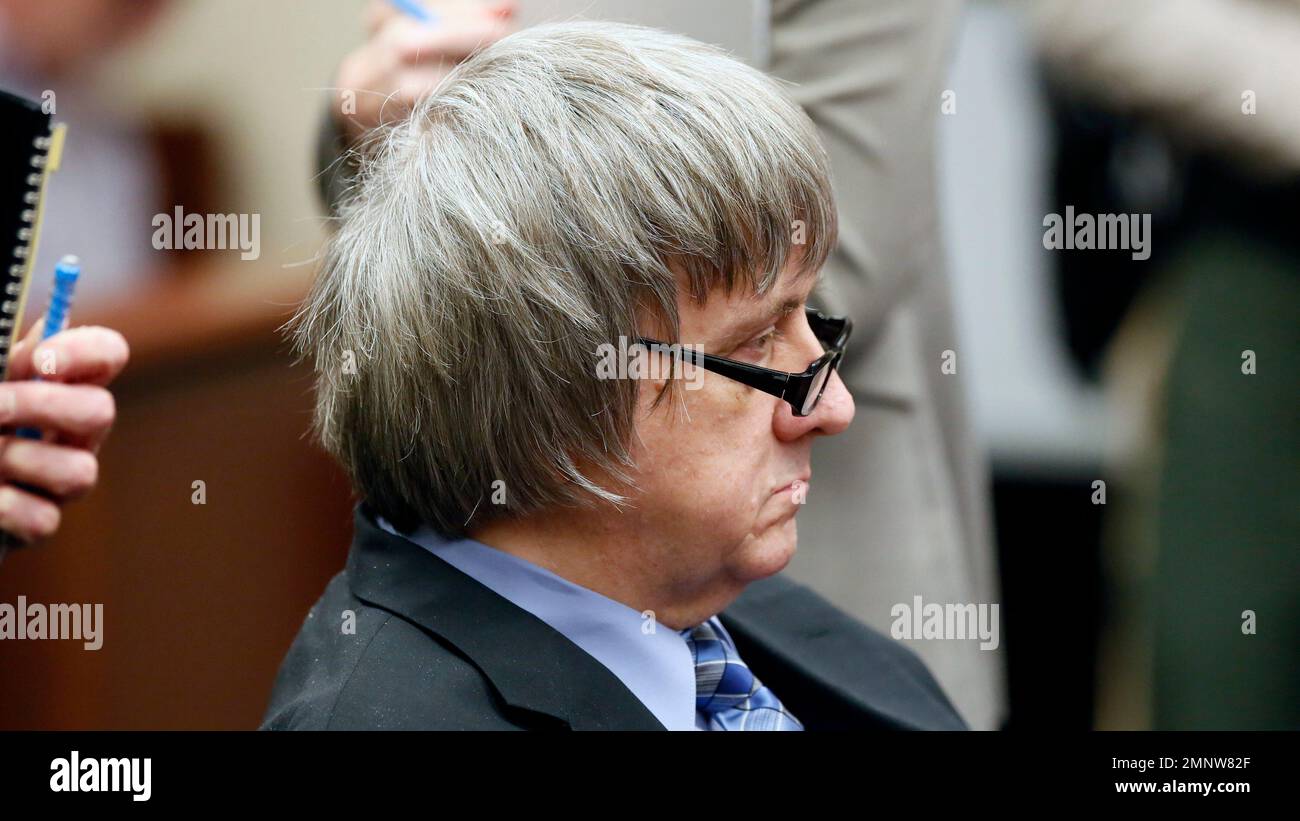 David Turpin appears in court in Riverside, Calif., Friday, Feb. 23 ...