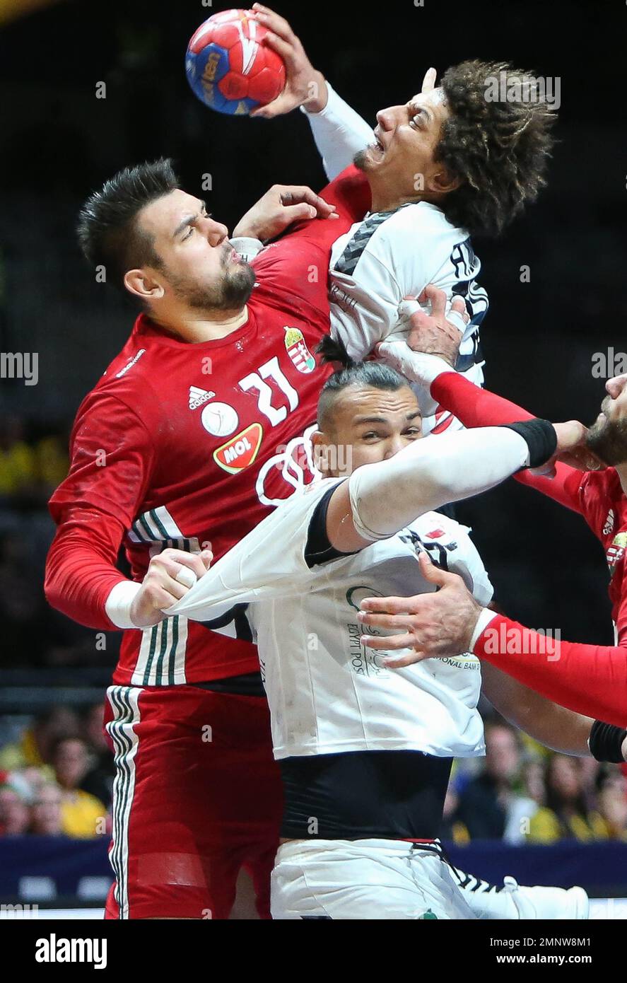Ali Mohamed of Egypte during the IHF Men's World Championship 2023 ...