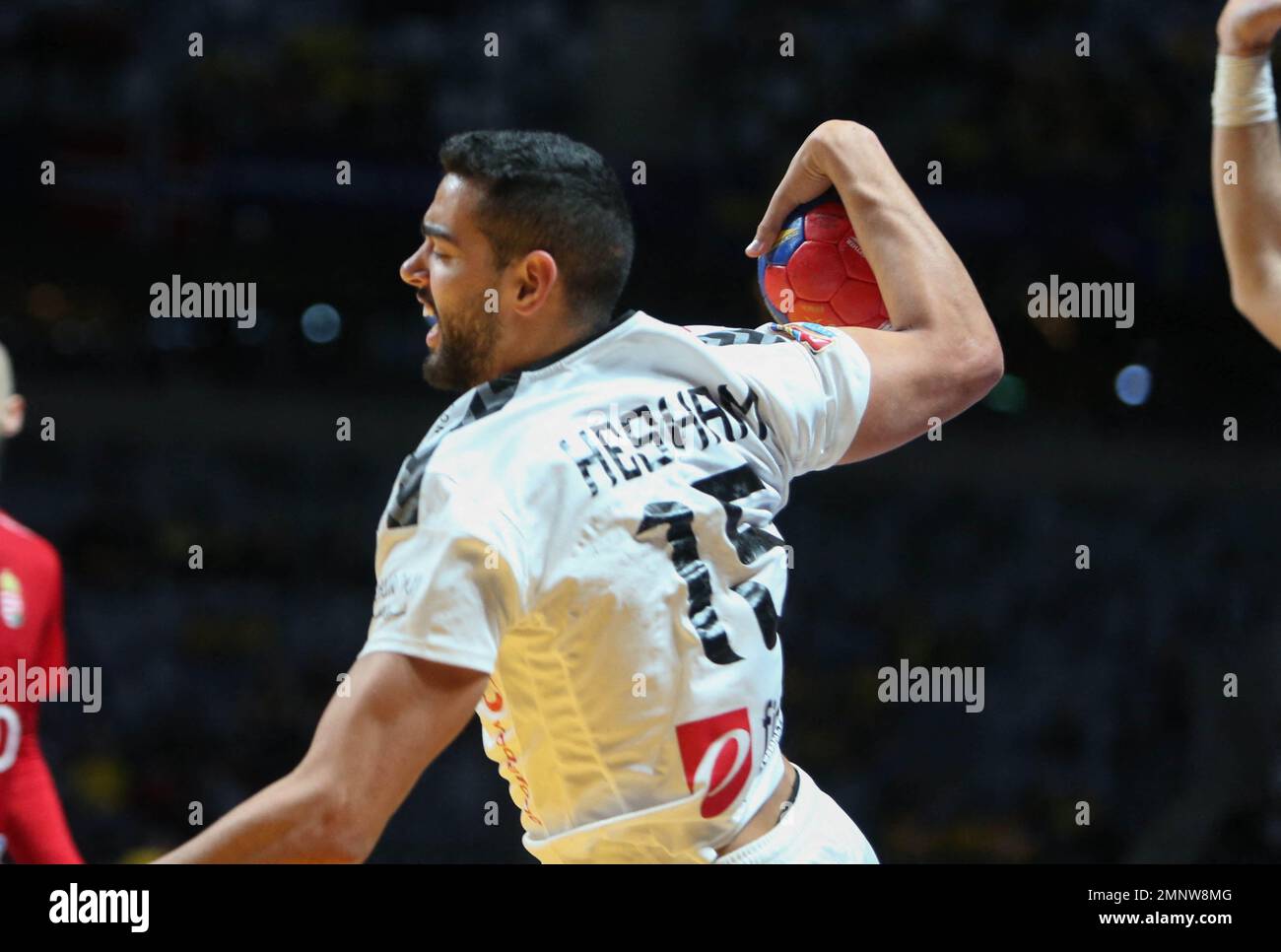 Ahmed Mohamed of Egypte during the IHF Men's World Championship 2023, Placement matches 7-8 ...
