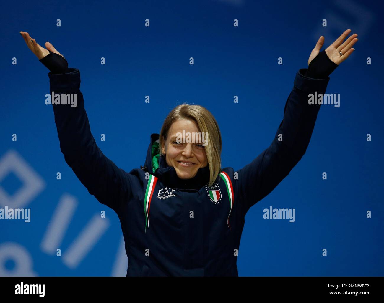 Bronze medalist in the women's 1000 meters short track speedskating ...