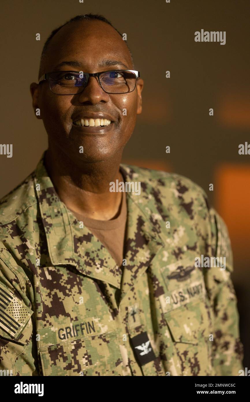 Capt. Herbert Griffin, from Dallas, chief of pastoral care at Walter ...