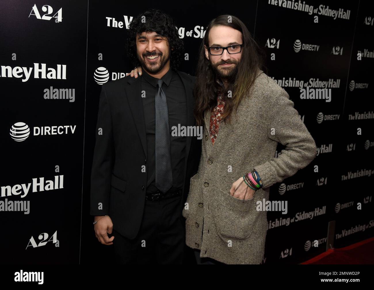 Greg Alba, left, and John Humphrey arrive at the Los Angeles premiere ...