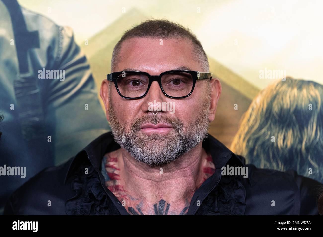 Dave Bautista attends world premiere of Knock at the Cabin at Jazz at ...