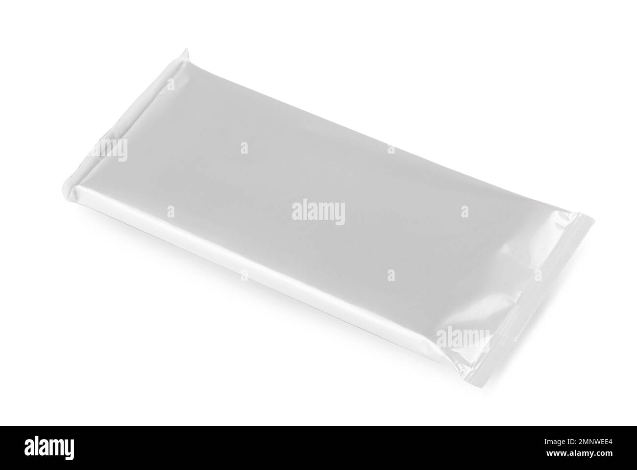 The Blank paper chocolate package isolated on white background Stock ...