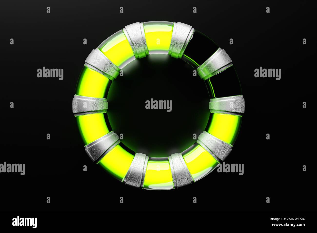3d illustration of speed measuring speed icon. Colorful speedometer ...
