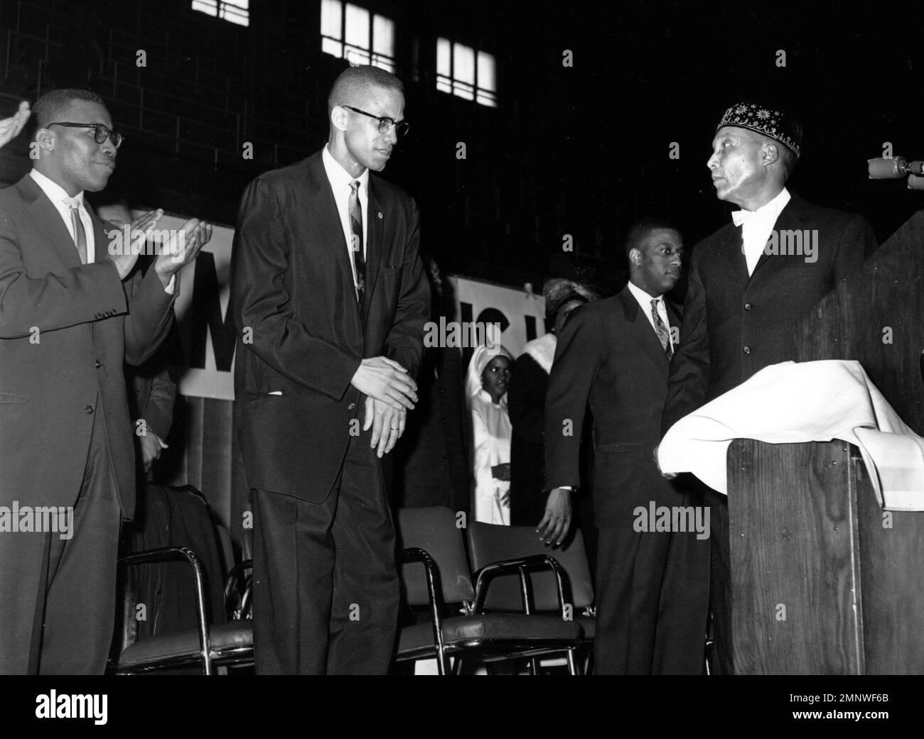 FILE - In this Feb. 26, 1961 file photo, Elijah Muhammad, founder and ...