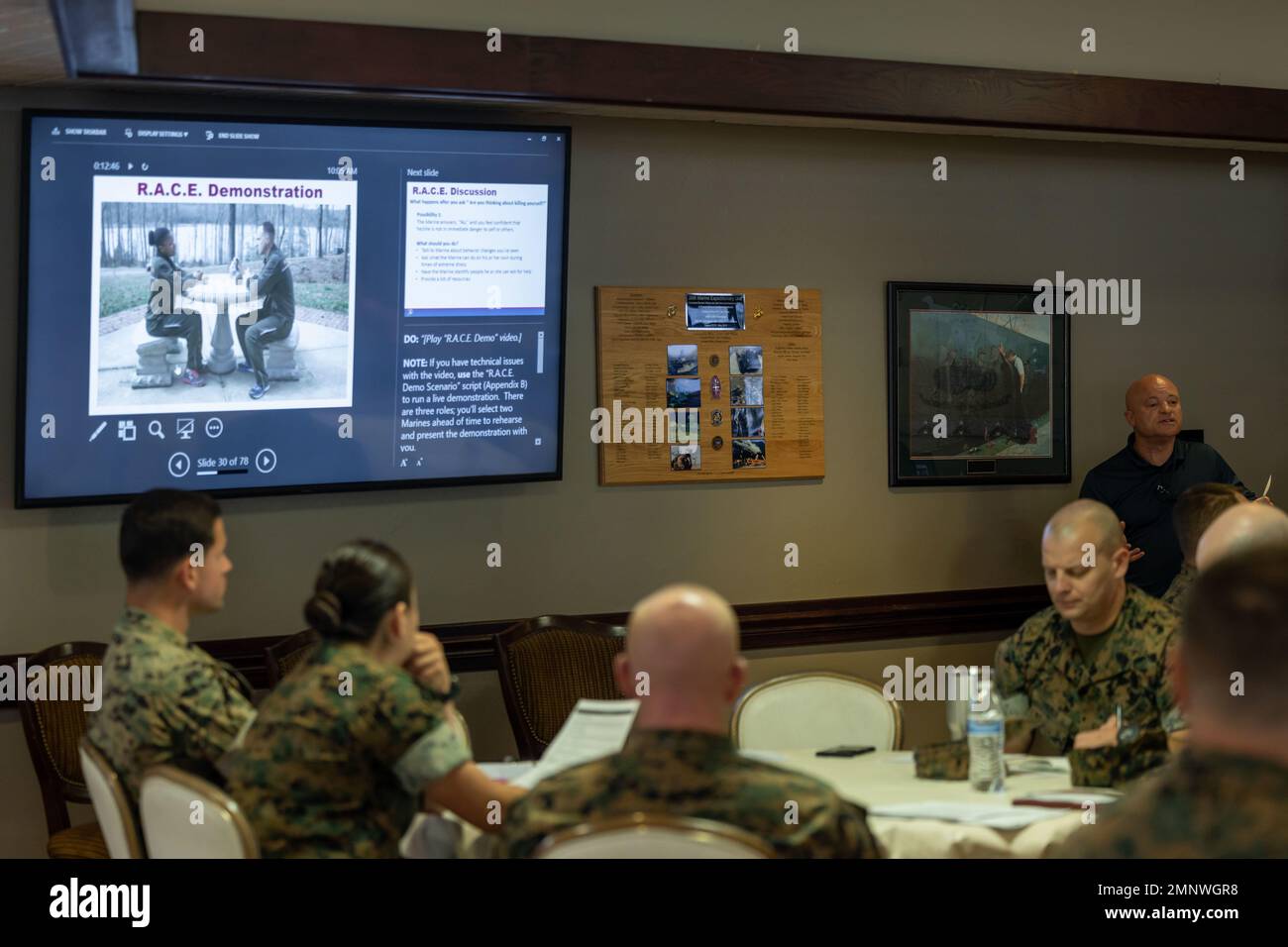 U s marine corps leadership hi-res stock photography and images - Alamy