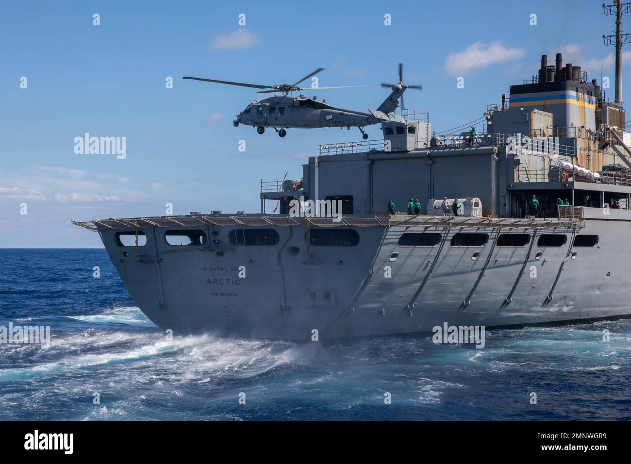 221006-N-TC847-1060 IONIAN SEA (Oct. 6, 2022) An MH-60S Nighthawk ...