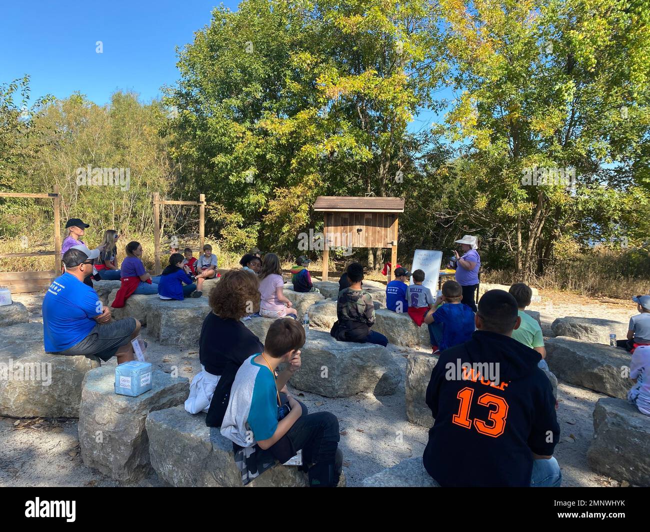 Teachers, students, and parents learning about the Water Cycle during ...