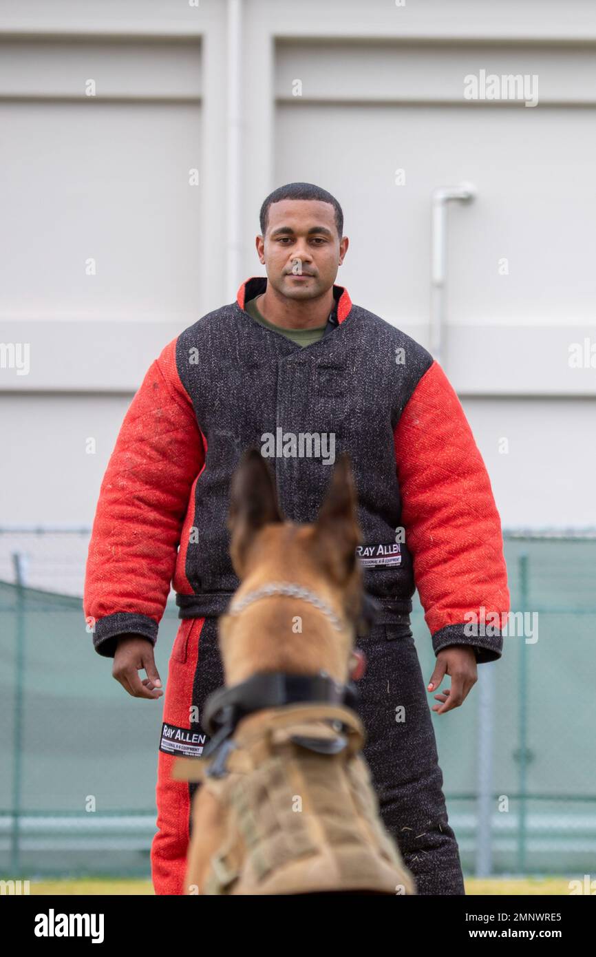 U.S. Marine Corps Staff Sgt. Ishman Davis, the specialty section chief ...