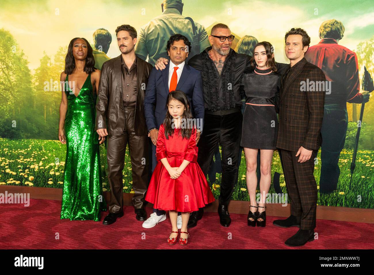 New York, USA. 30th Jan, 2023. Nikki Amuka-Bird, Ben Aldridge, M. Night ...