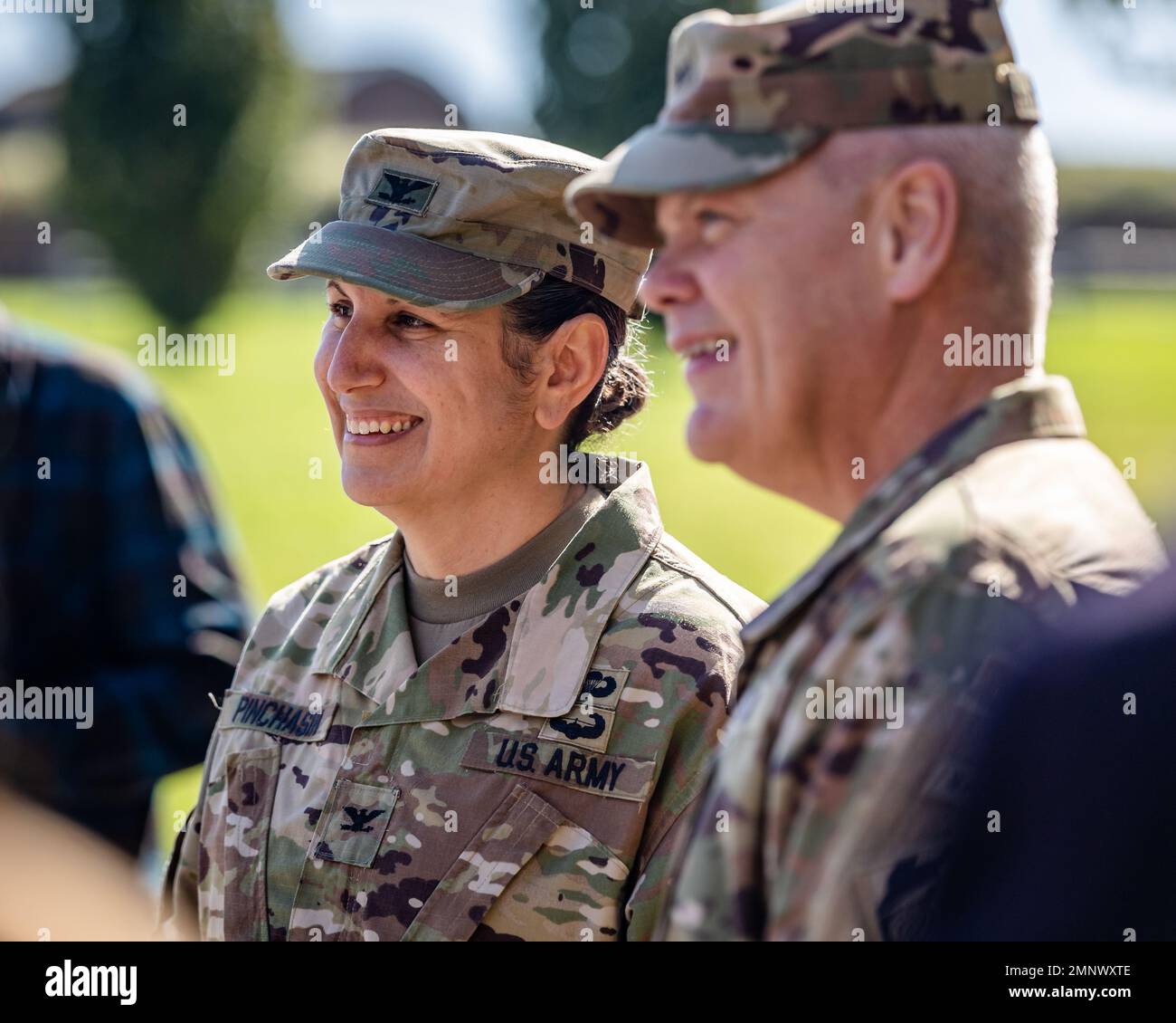 Col. Estee Pinchasin, Baltimore District commander, and Maj. Gen ...