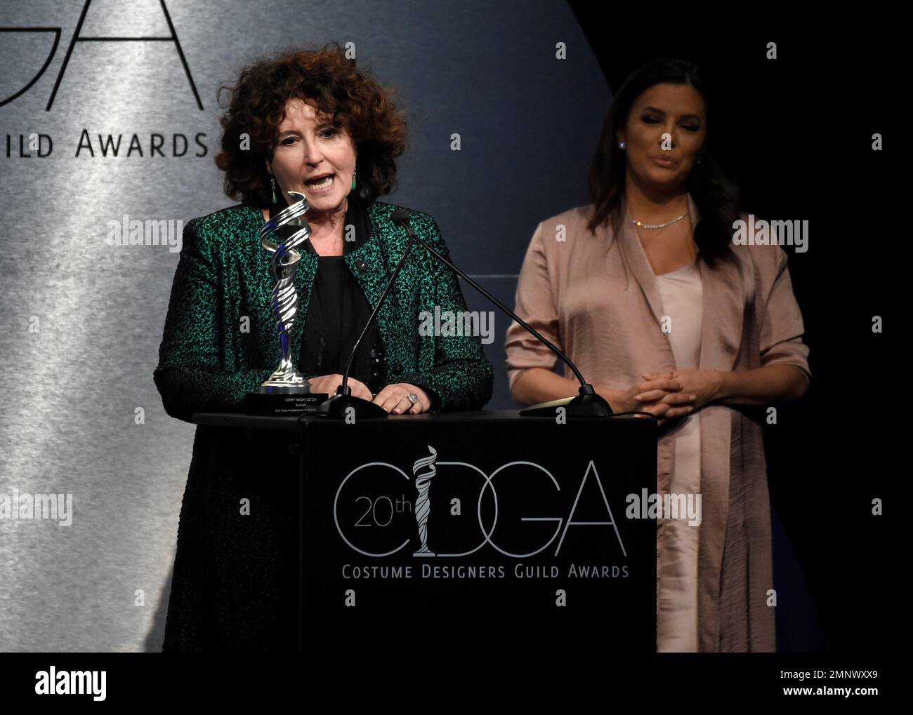 Lyn Paolo speaks at the 20th annual Costume Designers Guild Awards at ...