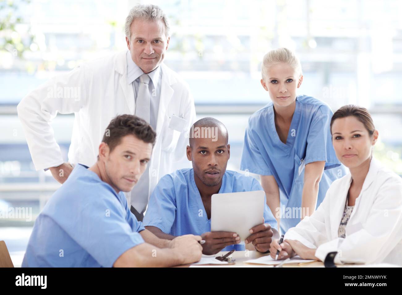 Dedicated healthcare professionals. A team of medical professionals ...