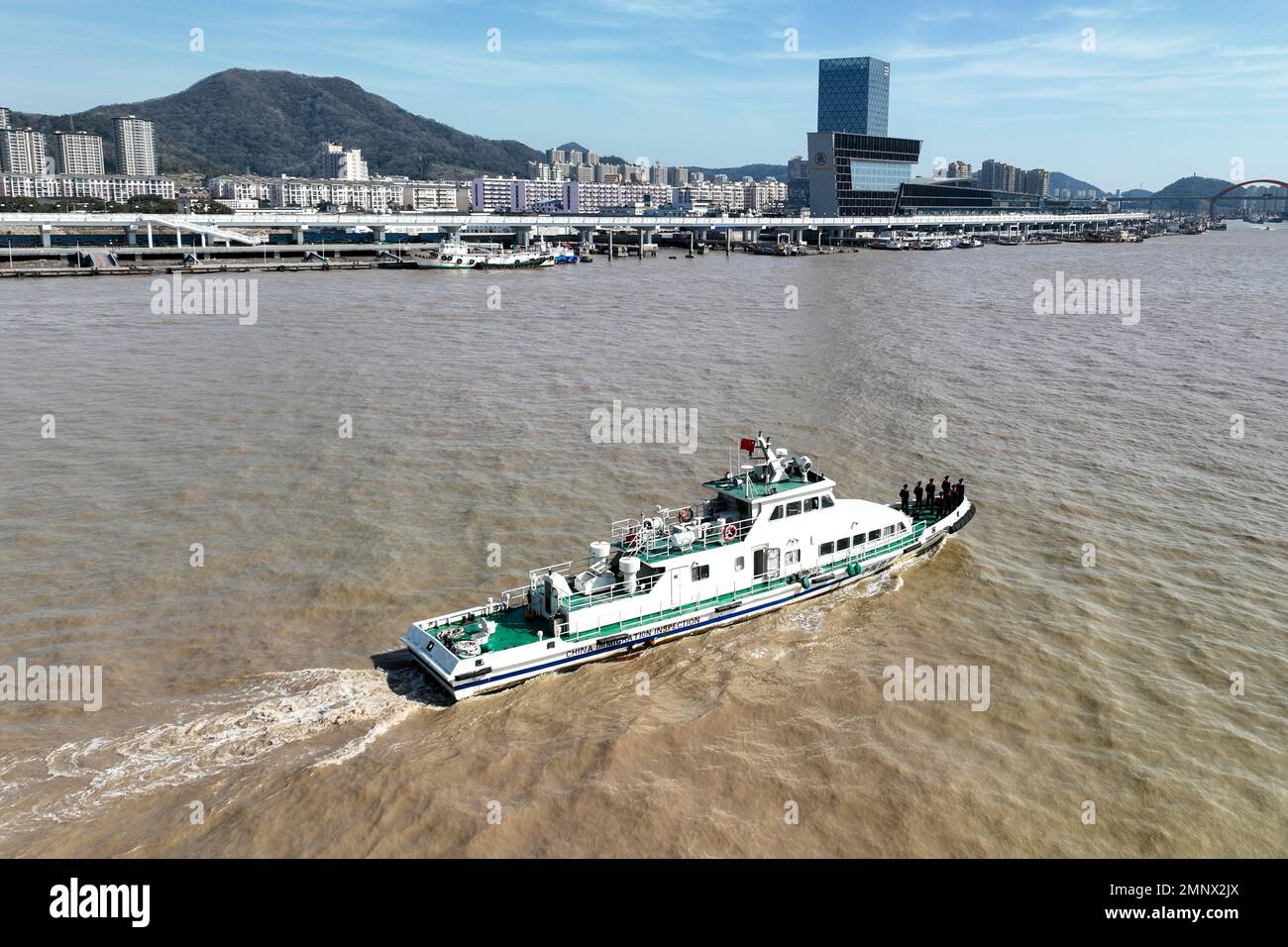 ZHOUSHAN, CHINA - JANUARY 31, 2023 - Coastal Defense and anti-smuggling ...