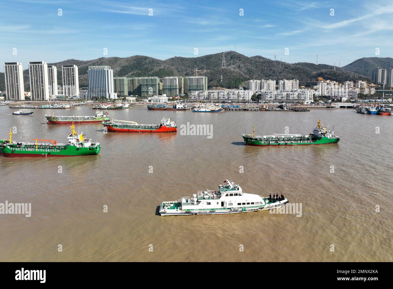 ZHOUSHAN, CHINA - JANUARY 31, 2023 - Coastal Defense and anti-smuggling ...