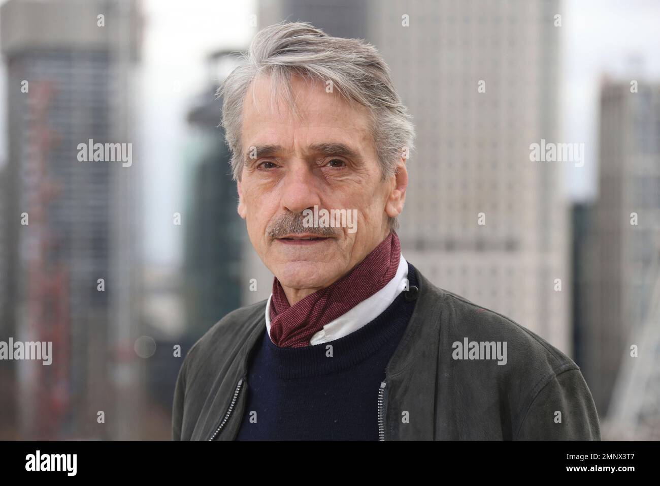 Actor Jeremy Irons poses for photographers at the photo call for the ...