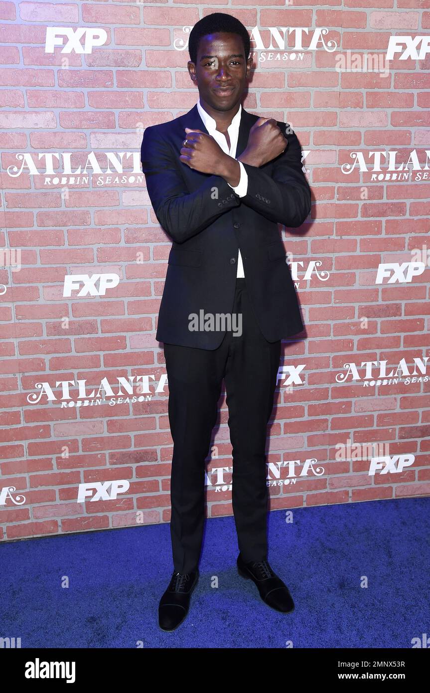 Damson Idris attends the LA Premiere of "Atlanta" Robbin' Season at the ...
