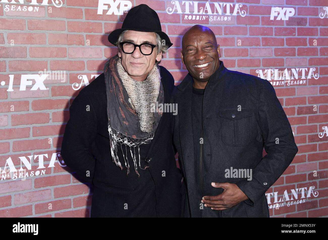 Alon Abutbul, left, and and John Singleton attend the LA Premiere of ...