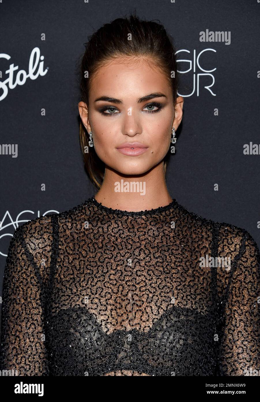 Model Robin Holzken attends the 2018 Sports Illustrated Swimsuit Issue ...