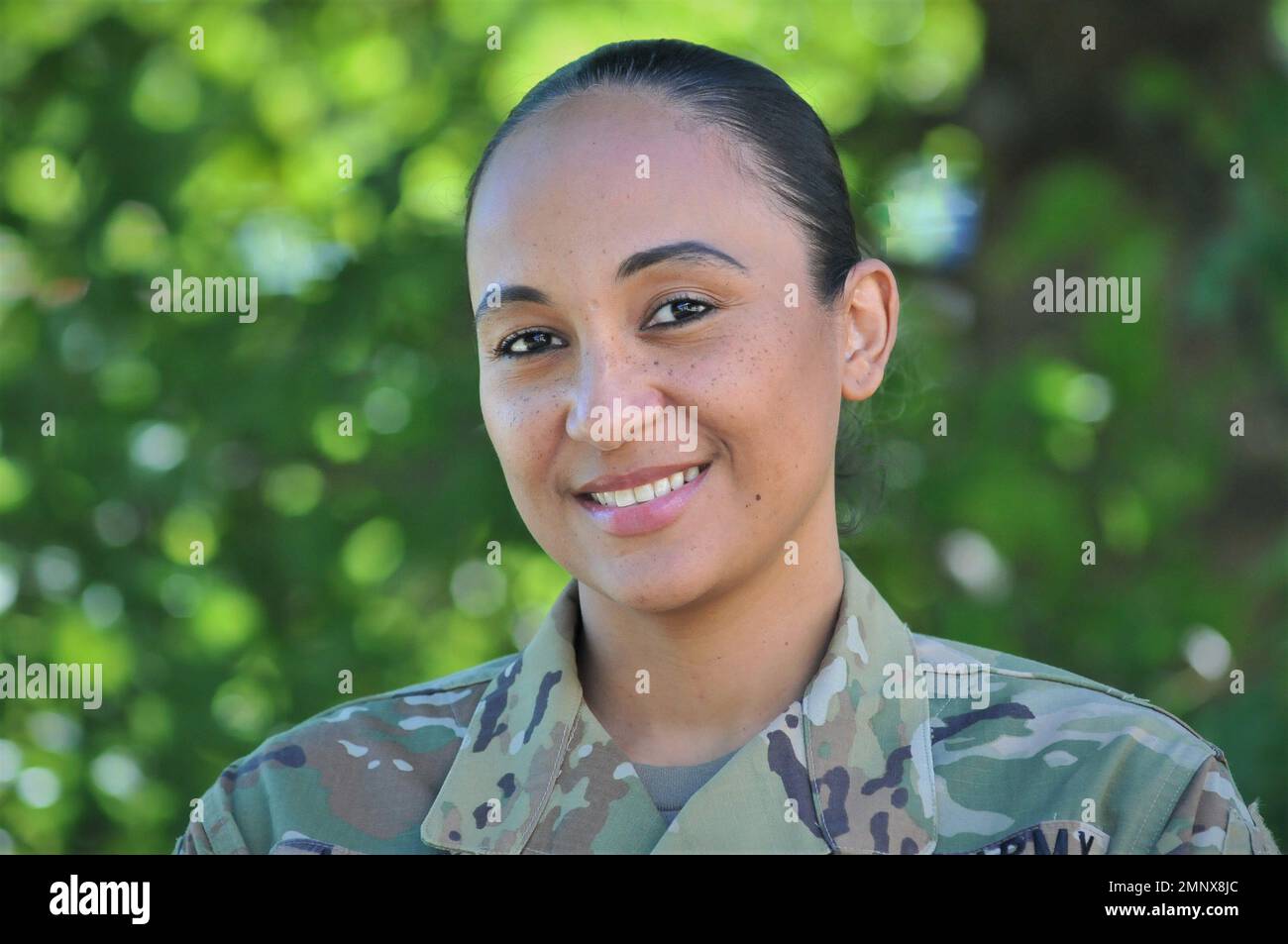 Sgt. 1st Class Julissa Artis is serving as a human resources specialist ...