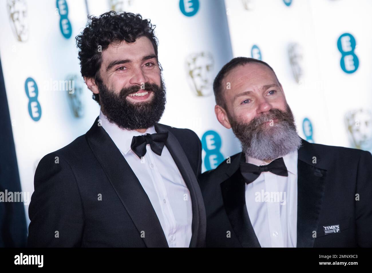Alec Secareanu and Francis Lee pose for photographers upon arrival at ...