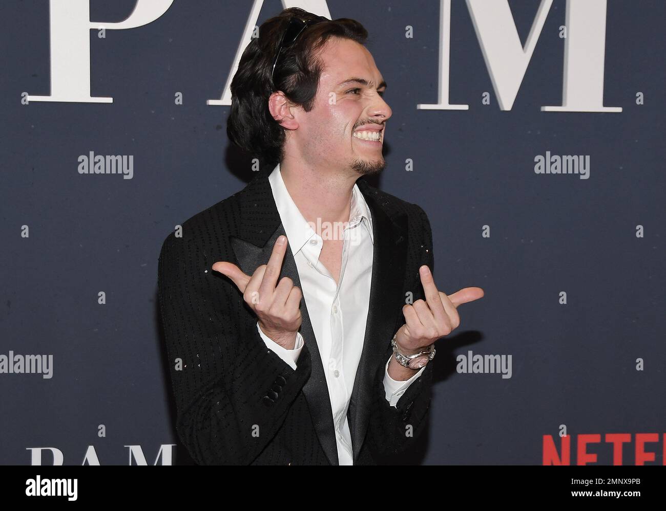 Los Angeles, USA. 30th Jan, 2023. Dylan Jagger Lee arrives at the ...