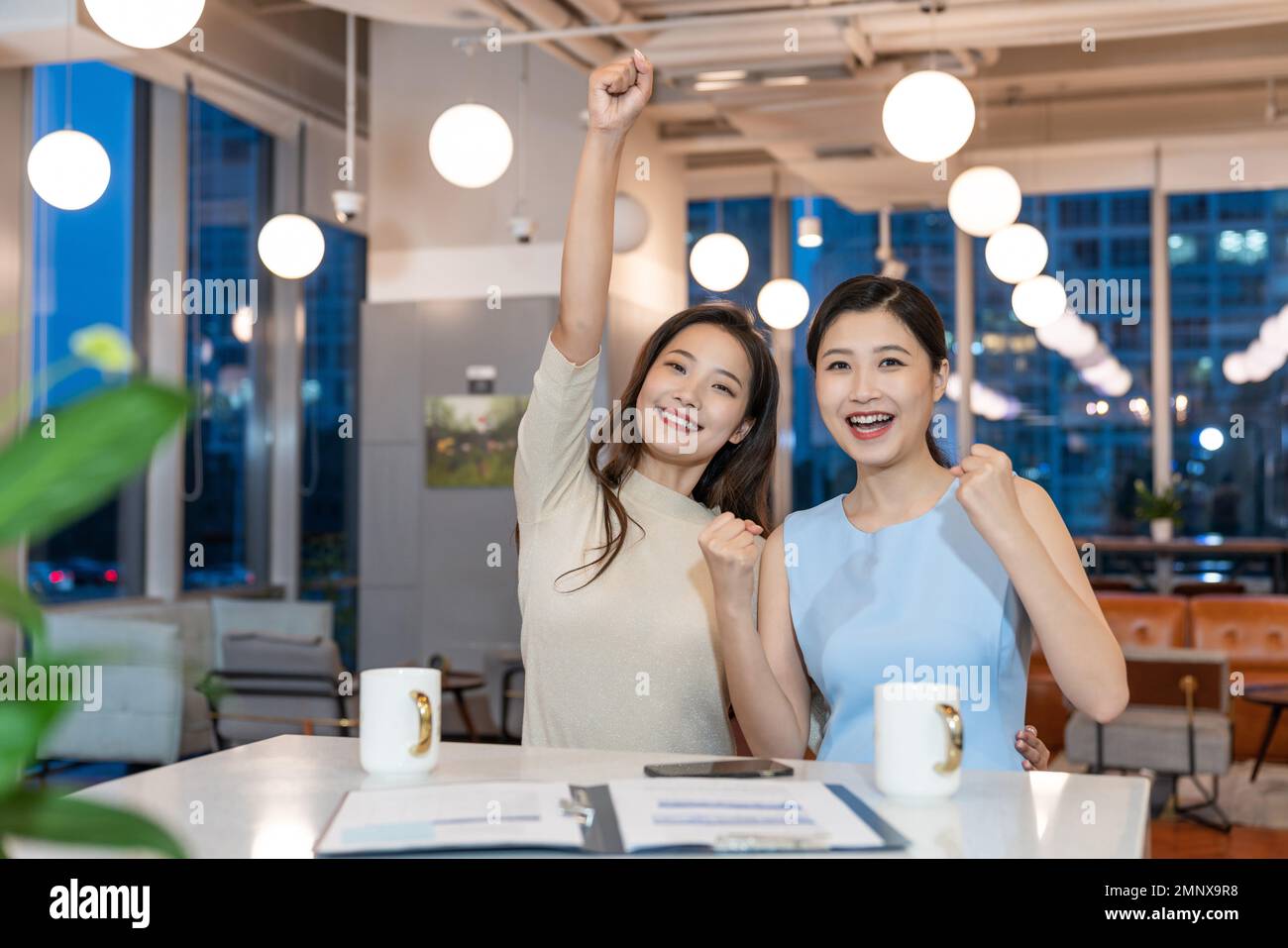Young business women in the work Stock Photo - Alamy