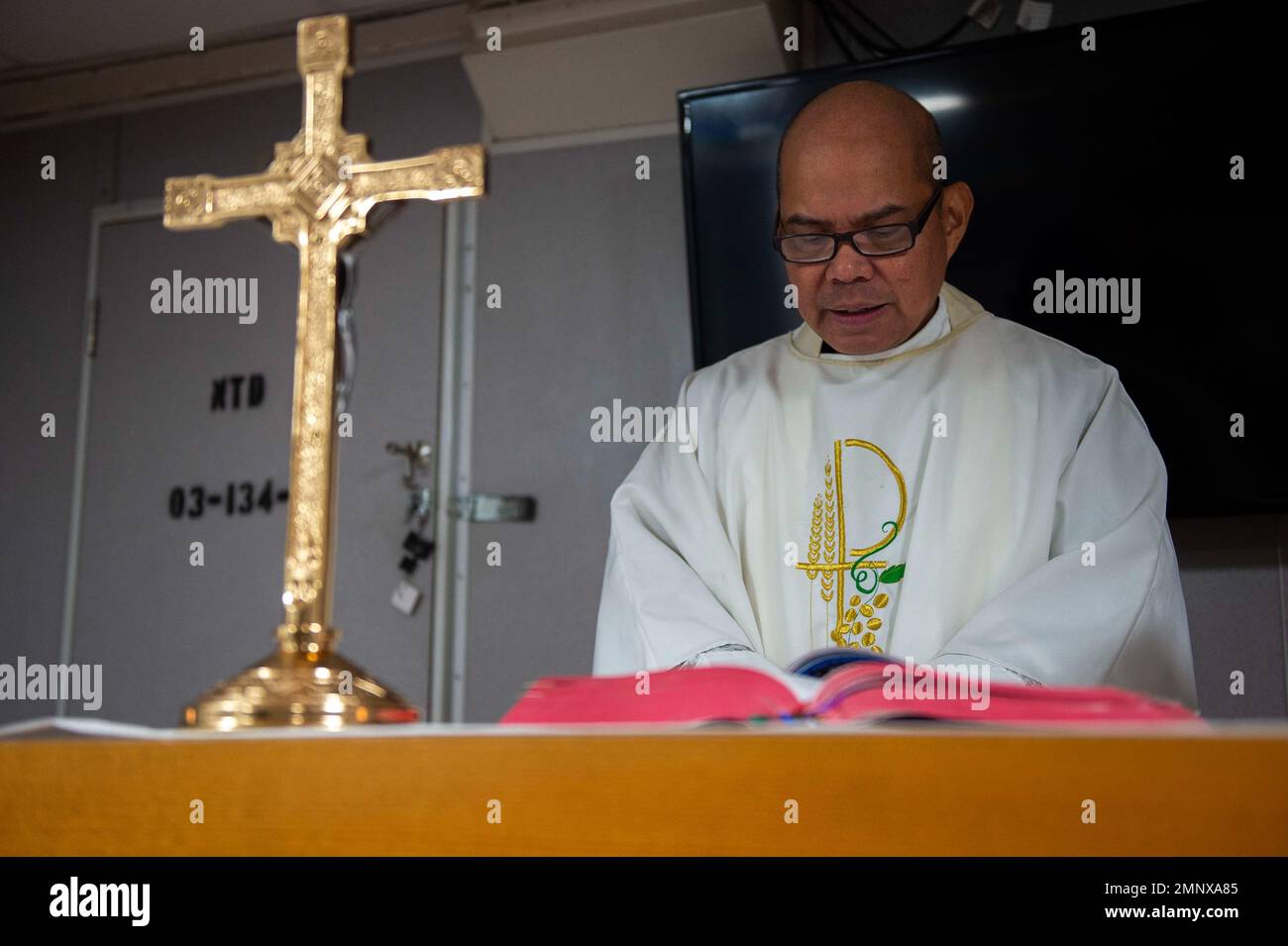 221005-N-OL611-1058 SAN DIEGO (Oct. 5, 2022) Lt. Jude Caliba, a native ...