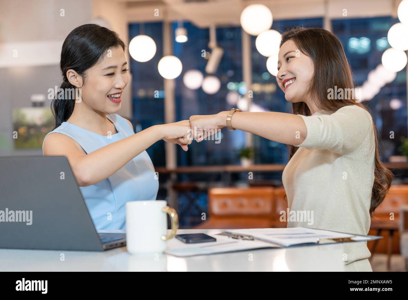 Young business women in the work Stock Photo - Alamy